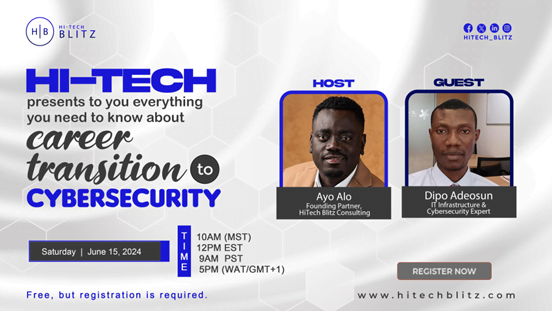 Free Cybersecurity Webinar - HiTech Blitz Consulting